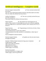 Artificial Intelligence – Complete Guide - DocMerit