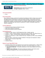 WGU Performance Assessment (D482 – Security Network Design) - DocMerit