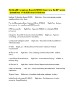 Medical Evaluation Board (MEB) Overview And Process - Questions With ...