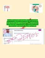 WEEK 9 I-HUMAN CASE STUDY: COMPREHENSIVE ASSESSMENT AND MANAGEMENT OF ...