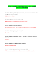 NCTI - Installer Book Exam-with 100% verified solutions 2024-2025 ...