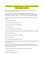 Derivative Classification Exam IF103.16| 30 questions with complete ...