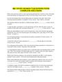 IRC STUDY SESSION 7| QUESTIONS WITH COMPLETE SOLUTIONS - DocMerit