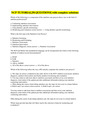 NCP TUTORIAL|58 QUESTIONS| with complete solutions - DocMerit
