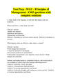 Test Prep - WGU - Principles of Management - C483 questions with ...