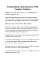 Criminal Justice Quiz Questions With Complete Solutions - DocMerit