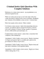 Criminal Justice Quiz Questions With Complete Solutions - DocMerit
