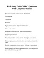 RRT Study Guide (NBRC) Questions With Complete Solutions - DocMerit