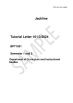 Tutorial Letter 101/3/2024 BPT1501 Semester 1 and 2 Department of ...