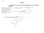 NYS Infection Control Mandated Training With Questions And 100% SURE ...
