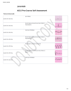 ACLS Pre-Course Self-Assessment Flashcards _ 100- SURE ANSWERS.pdf ...
