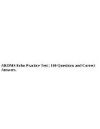 ARDMS ECHO PRACTICE TEST QUESTIONS AND ANSWERS - DocMerit