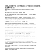 OMVIC Chapter 1-18 Questions And Answers 2023 With Complete Solution ...