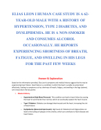ELIAS LEON I HUMAN CASE STUDY IS A 62-YEAR-OLD MALE WITH A HISTORY OF ...