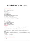 Class-9 History chapter-1 French revolution - DocMerit