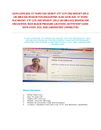 ELIAS LEON AGE IHUMAN CASE STUDY 2024 VERSION EASON FOR ENCOUNTER: HIGH ...