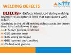 WELDING VISUAL DEFECTS - DocMerit