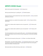 GPSTC Package Deal Updated 2024 ,2025 with complete solutions - DocMerit