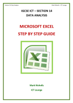 Microsoft Excel Step-by-Step for Data Analysis - DocMerit