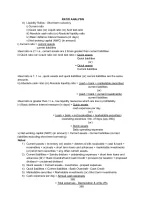 FM - Ratio Analysis-Liquidity Ratios formulas - DocMerit