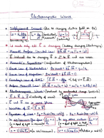 Electromagnetic Waves, Ray Optics and Waves Optics Short Notes and ...