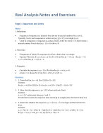 Calculus Notes and solved Exercises + Real Analysis Notes And solved ...