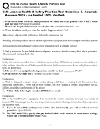 Cslb License Health & Safety Practice - DocMerit