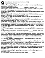 Class D Water Operator License Exam TCEQ,2025-2026 - DocMerit