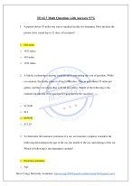 ATI TEAS VERSION 7 MATHS ACTUAL (REAL EXAM 2024 SCREENSHOTS) - DocMerit