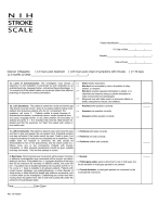 NIH STROKE SCALE - DocMerit