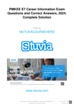 PMKEE E7 Career Information Exam 2025–2026 (Professional Military ...