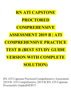 RN ATI CAPSTONE PROCTORED COMPREHENSIVE ASSESSMENT 2019 B | ATI ...