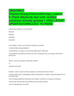 ONS/ONCC Chemotherapy Immunotherapy Certification - DocMerit