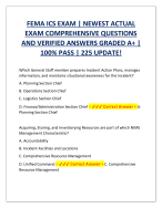 FEMA IS-700 Exam | Verified Questions and Correct Answers | Newest 2025 ...