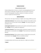 Basic English Grammar|Sentence Structure - DocMerit