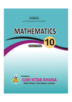 Mathematics and Physics 10th class science group - DocMerit