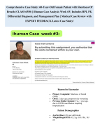 Top Scoring Comprehensive i-Human Case Study, 60-Year-Old Female ...