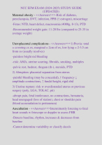NCC EFM EXAM (2024-2025) STUDY GUIDE (UPDATED) - DocMerit
