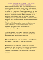 ETA CPP (2024-2025) EXAM TEST BANK QUESTIONS WITH ANSWERS - DocMerit