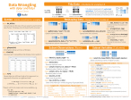 Data - Wrangling -Cheat Sheet - DocMerit