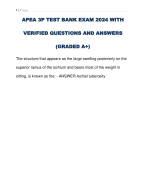 APEA 3P COMPILATION Exam 2024-2025 WITH UPDATED QUESTIONS AND ANSWERS ...