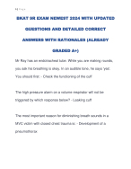 BKAT 9R EXAM NEWEST 2024 WITH UPDATED QUESTIONS AND DETAILED CORRECT ...