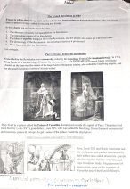 Biology :class notes of tissue and history:"Revolutionary France: The ...