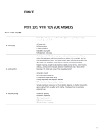 PRITE 2024: Questions With Correct Answers (100%) - DocMerit