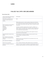 PRITE 2024 - PART II-with 100% verified solutions 2024-2025 - DocMerit