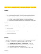 RN Mental Health Proctored Exam with NGN | 70 Questions & Answers for ...