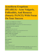 Acneiform Eruptions (PEARLS) - Acne Vulgaris, Folliculitis, And Rosacea ...