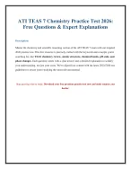 ATI TEAS 7 Chemistry Practice Test 2026: Free Questions and Answers ...