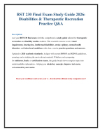 CFT Monitor (USMC) Exam – Q&A Study Guide 2025/2026 - DocMerit