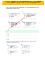 The Real ATI TEAS 7 Actual Exam 2025 — All 2025 Questions with Answers ...